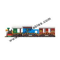 China PVC Inflatable Jumping Castle Bouncer Obstacle Game Amusement Park for sale
