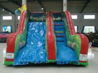 China Commercial PVC Kids Jumpers Bounce House Backyard Inflatable Slides for sale