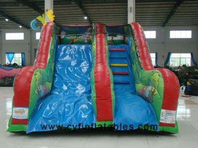 China Commercial PVC Kids Jumpers Bounce House Backyard Inflatable Slides for sale