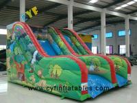 China Commercial PVC Kids Jumpers Bounce House Backyard Inflatable Slides for sale