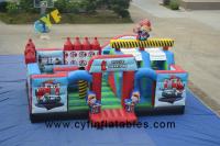 China Commercial PVC Inflatable Bounce House Slide Combo Jumping Castle Inflatable Bouncer for kids playground for sale