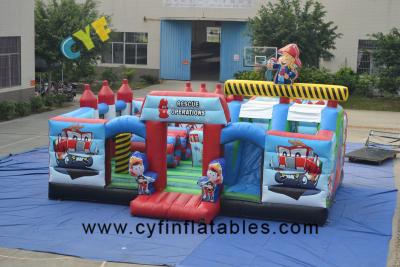 China Commercial PVC Inflatable Bounce House Slide Combo Jumping Castle Inflatable Bouncer for kids playground for sale