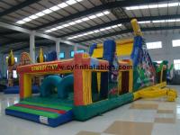 China Custom Commercial Kids Inflatable Bounce House Slide Combo PVC Inflatable Bouncer Castle Outdoor for Sale for sale