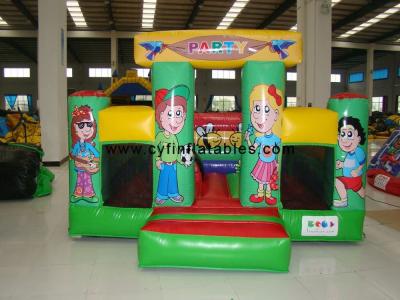 China Custom PVC Commercial Kids Inflatable Bounce House Combo Inflatable Bouncer Castle Outdoor for Sale for sale