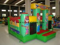 China Custom PVC Commercial Kids Inflatable Bounce House Combo Inflatable Bouncer Castle Outdoor for Sale for sale