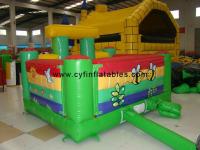 China Custom PVC Commercial Kids Inflatable Bounce House Combo Inflatable Bouncer Castle Outdoor for Sale for sale