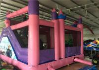 China 4 In 1 Inflatable Jumping Castle , Inflatable Jump House With Slide / Water Pool for sale