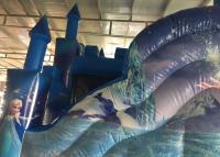 China Yard Inflatable Bouncy Jumping Castles With Zipper Outlets To Deflate The Bouncers Quickly for sale