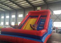 China Custom Design Wet And Dry Inflatable Slide Spongebob Theme High Density for sale