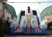 China Giant Boat Inflatable Dry Slide Ship Style Adults Bouncer Slide Inflatable for sale