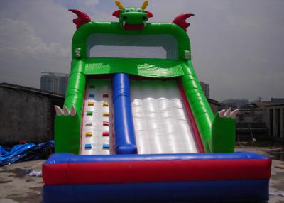 China Big Dragon Inflatable Bounce Slide Combo Custom Theme UV - Resistance for sale