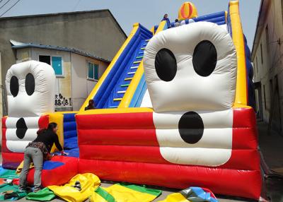 China Commercial Grade PVC Commercial Inflatable Slip And Slide Water And Fire Proof for sale