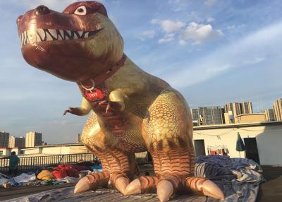 China Giant Custom Advertising Inflatables / Cartoon Character Inflatable Dinosaur For Decoration for sale