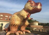 China Giant Custom Advertising Inflatables / Cartoon Character Inflatable Dinosaur For Decoration for sale