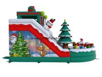 China Christmas Giant Inflatable Slide / Commercial Inflatable Slip N Slide for sale