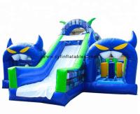 China Kids Amusement Park Jumping Castle Slide , Giant Infallible Slide Customized Size for sale
