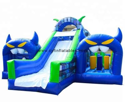 China Kids Amusement Park Jumping Castle Slide , Giant Infallible Slide Customized Size for sale