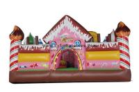 China Kids Inflatable Bouncer Hous , Inflatable Slide Castles Combo For Park for sale