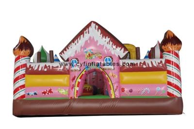 China Kids Inflatable Bouncer Hous , Inflatable Slide Castles Combo For Park for sale