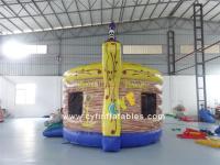 China Inflatable Pirate Boat Combo 7x4m Inflatable Boat Shape Children Castle for sale