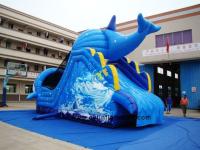 China 7x4m Boat Shape Inflatable Bounce House Combo Children Ca 6x3m Kids Outdoor for sale