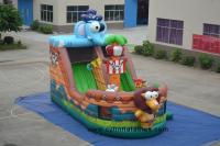 China Inflatable Pirate Boat Combo 9x5m / InflatableBoat Shape Children Castle for sale