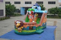 China Inflatable Pirate Boat Combo 9x5m / InflatableBoat Shape Children Castle for sale