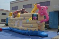 China 0.55mm Inflatable Bounce House Combo for sale