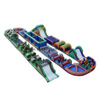 China Children 5k Run Inflatable Obstacle Courses for sale