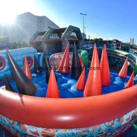 China Children 5k Run Inflatable Obstacle Courses for sale