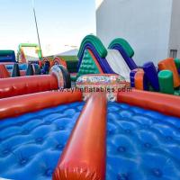 China Children 5k Run Inflatable Obstacle Courses for sale
