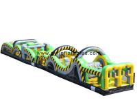 China Playround 15x3m Inflatable Bounce Slide for sale