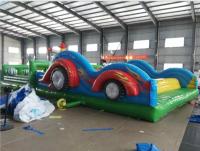 China Commercial Rental 15x6m Inflatable Obstacle Courses for sale