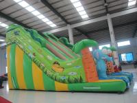 China Outdoor Park Cute Animal 10×5M Inflatable Dry Slide for sale