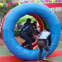 China Water Walking Roller PVC 1.5m Inflatable Bubble Soccer Balls for sale