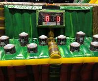 China Amusement Park Inflatable Poke A Mole Game For IPS System for sale