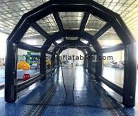 China Double Stitching Black Bubble 20×6M Inflatable Party Tent for sale