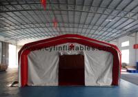 China Flame Retardant 1000D 24×8 Medical Emergency Inflatable Tent for sale