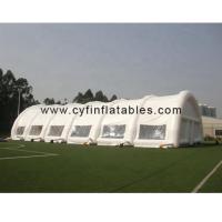 China Flame Retardant Lead Free 28x10m Inflatable Party Tent for sale