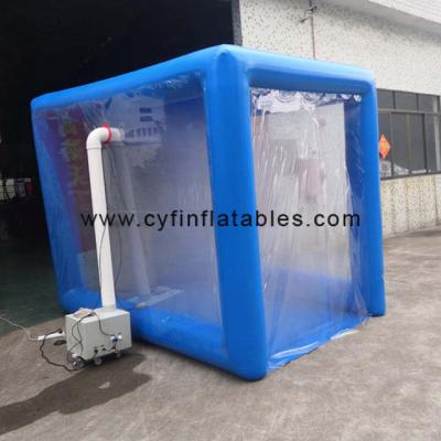 China Playground Inflatable Epidemic Prevention Disinfection Tent for sale