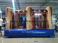 China Brick Wall 6x6m Inflatable Bouncer House For Supermarket for sale