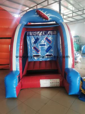 China Club 3.2*2.5M 0.45mm PVC Captain Inflatable Frisbee Game for sale