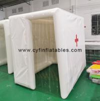 China 1000D 2×2M Inflatable Party Tent Disinfection Channel Spray for sale