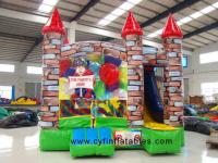 China Commercial Kids 1000D 6x4m Inflatable Bouncer Castle for sale