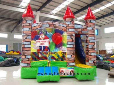 China Commercial Kids 1000D 6x4m Inflatable Bouncer Castle for sale