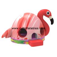 China 5×5Mete  Inflatable flamingo bounce Inflatable flamingo trampoline for sale