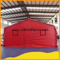 China Water Proof 15×6m PVC Medical Emergency Inflatable Tent for sale