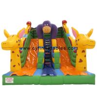 China 4×6 Meter Inflatable Orangutan Slide For Amusement Paradise for sale