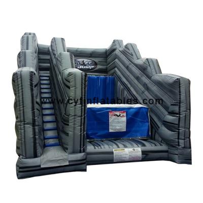 China Ouble Stitching Inflated Fun Games Blow Up Jump Bag For Squares for sale
