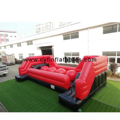 China 3×8 Meter Inflatable Fun Games Bouncing Ball For Backyard School for sale